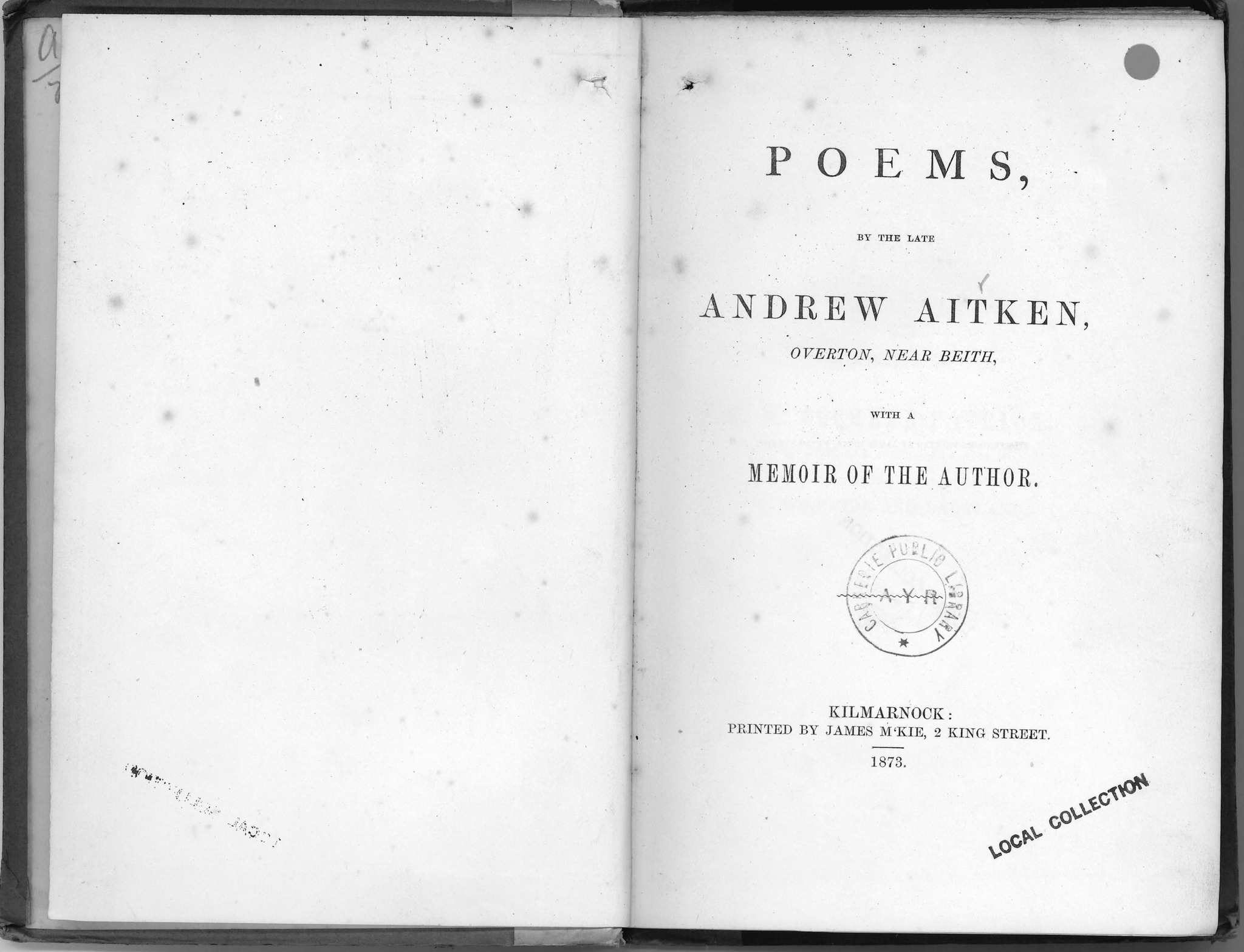 Andrew Aitken - North Ayrshire Heritage