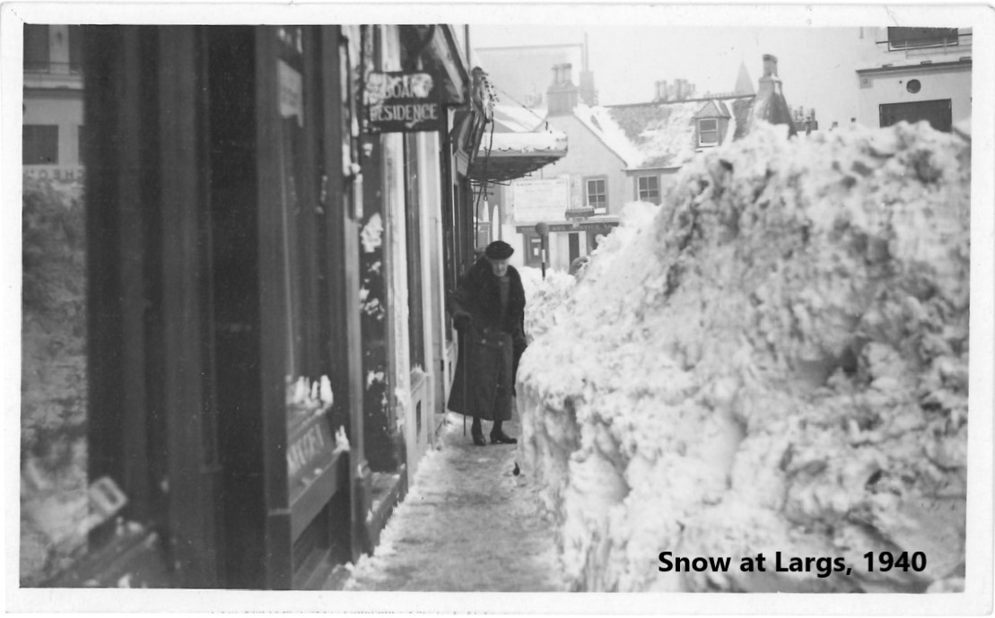 Largs Under Snow - North Ayrshire Heritage